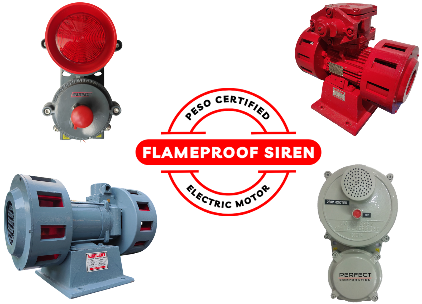 Flameproof Hooter - FLP Hooter - Industrial Sirens